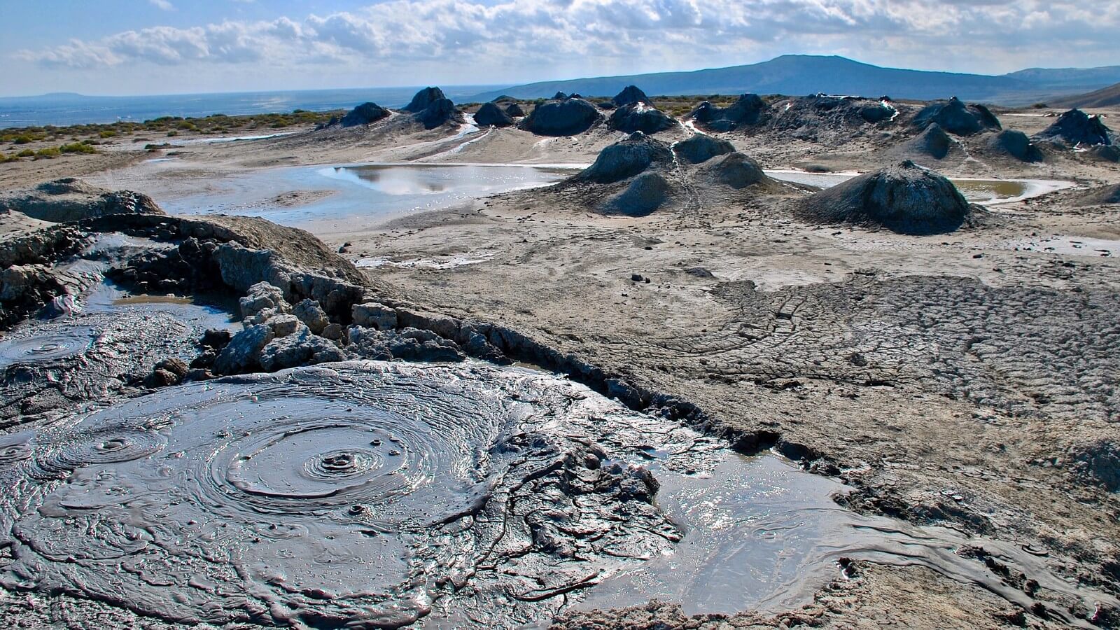 Mud Volcanos - VisitSilkRoad