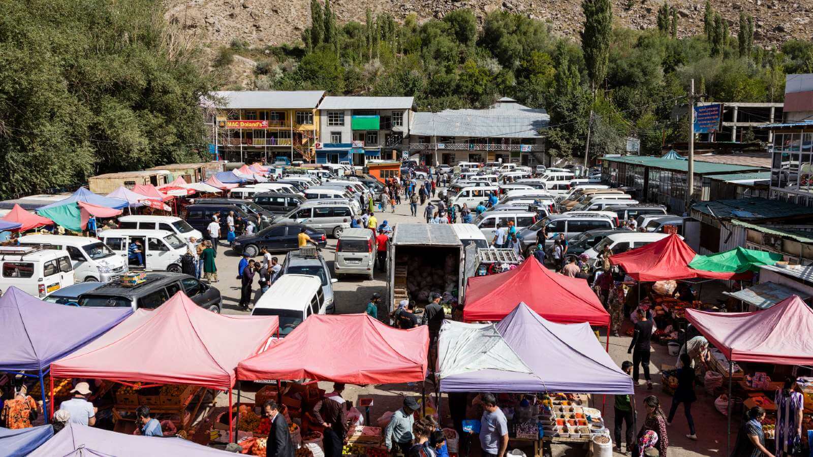 Khorog Bazaar - VisitSilkRoad