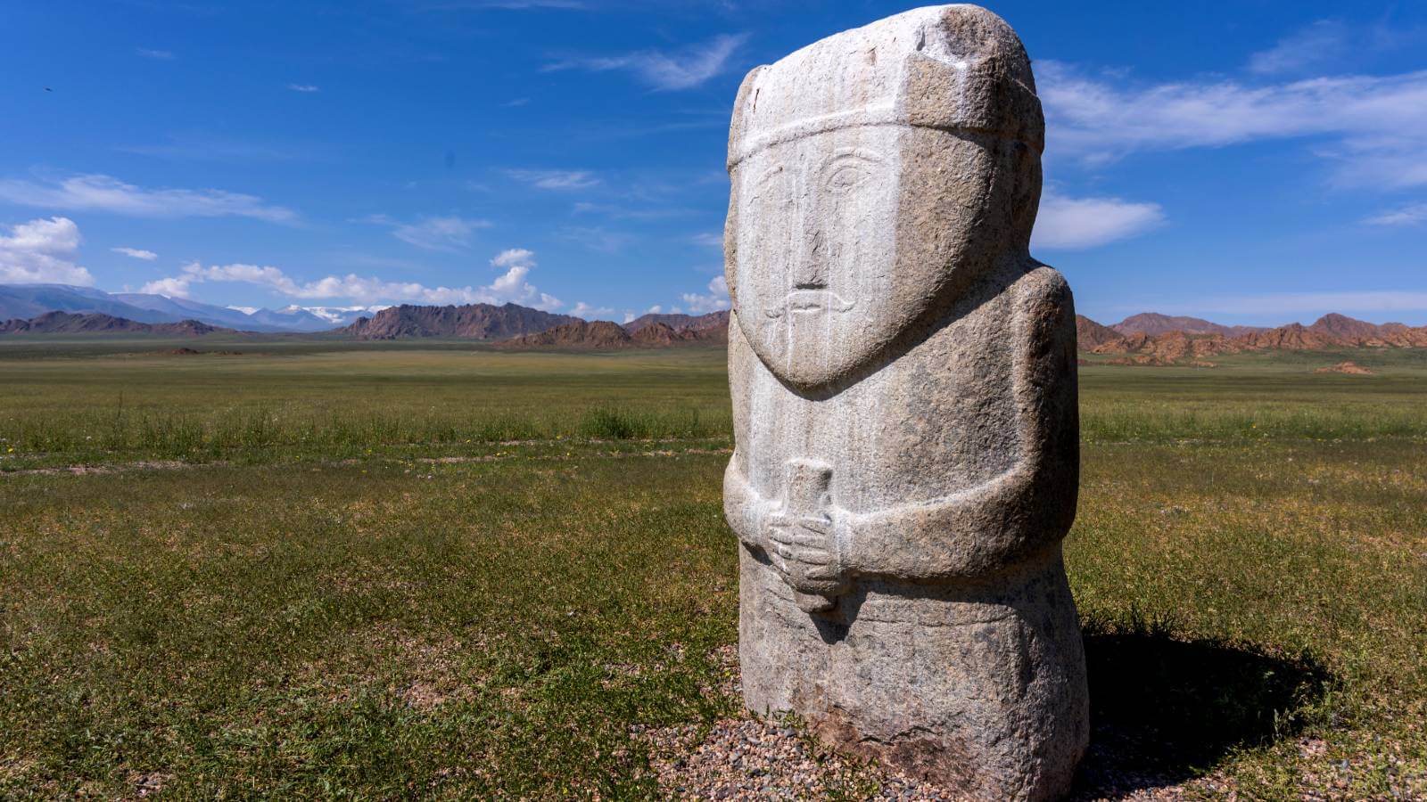 Sirgali Stone Man - VisitSilkRoad